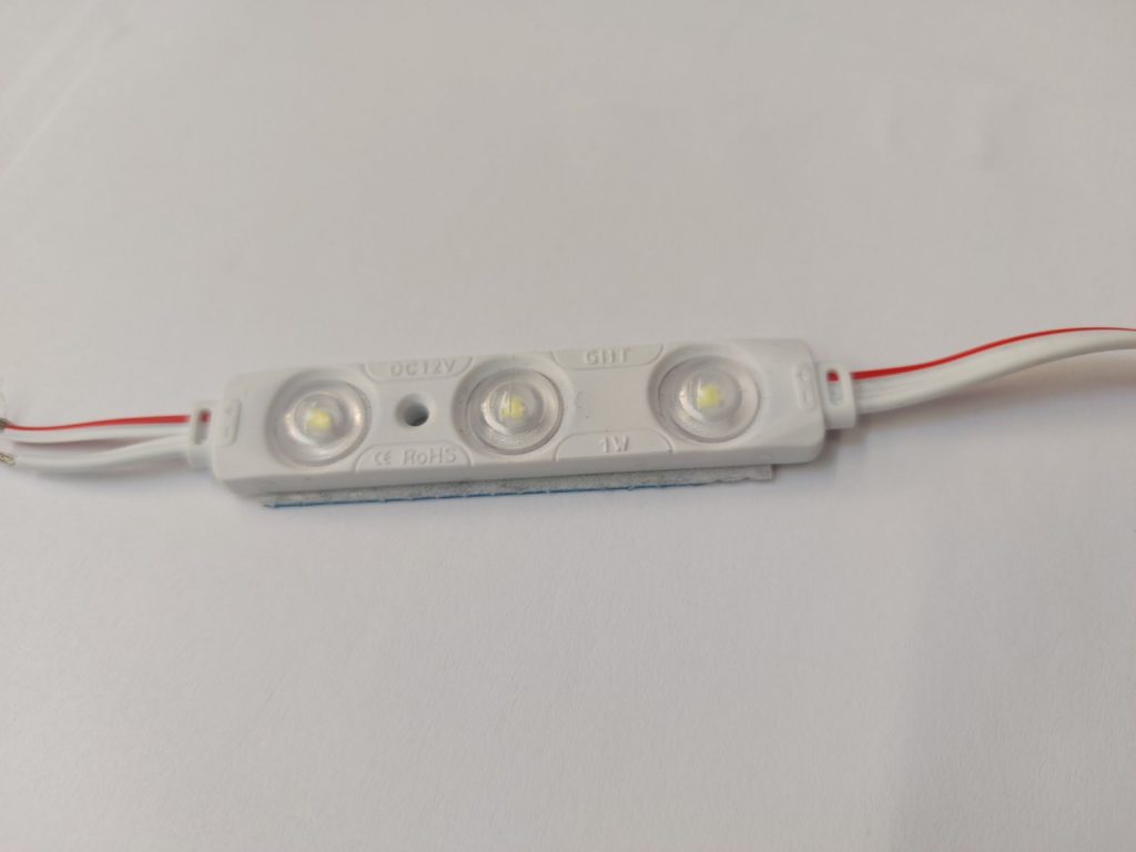 LED Modul 1W 10000K CW 3LED BACKLIGHT 12V DW-M019-10K - Totem Tim Led ...